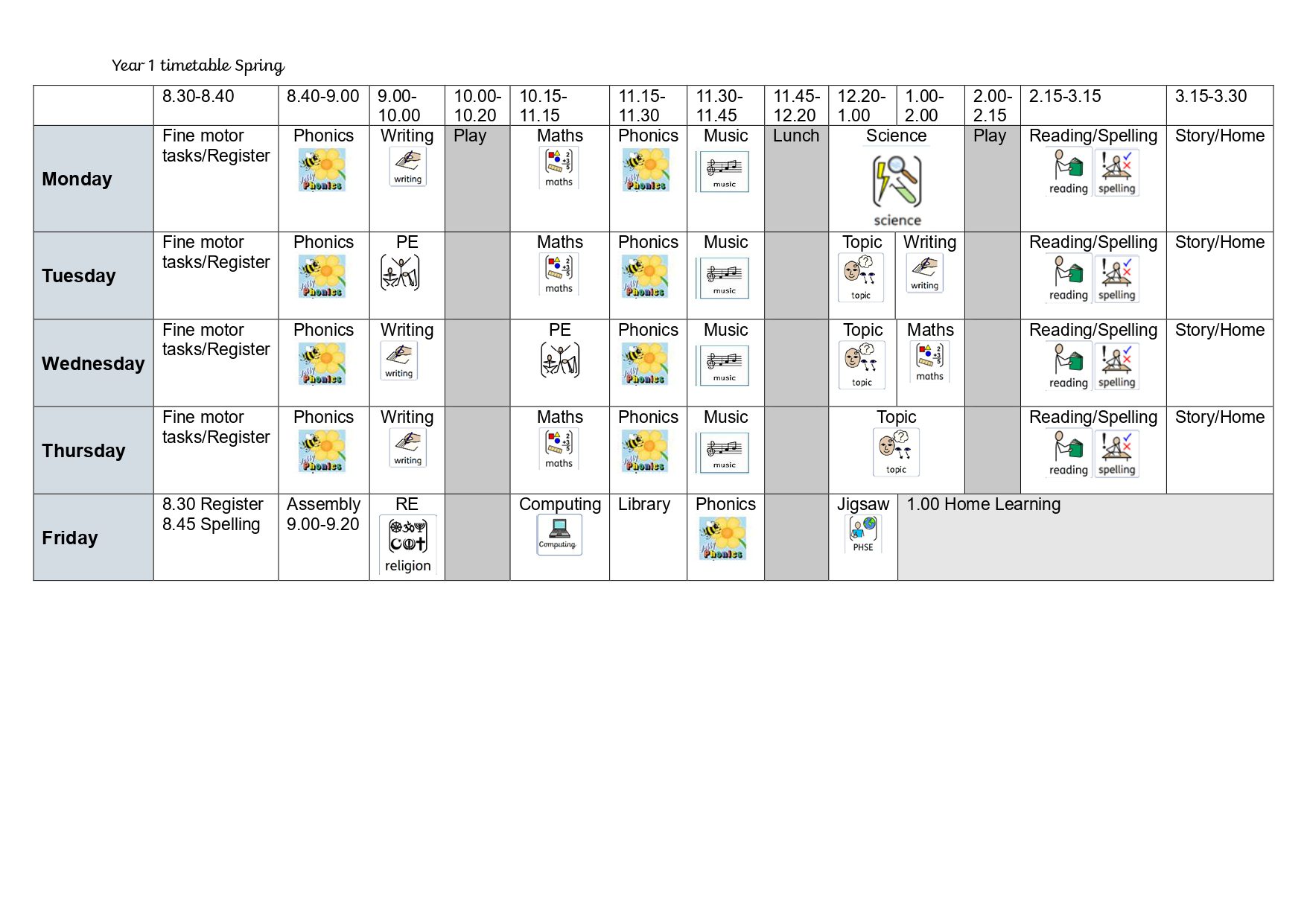 Year 1 - North Walsall Primary Academy